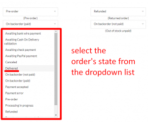 Select order’s states for out-of-stock products – Rock POS – The number ...