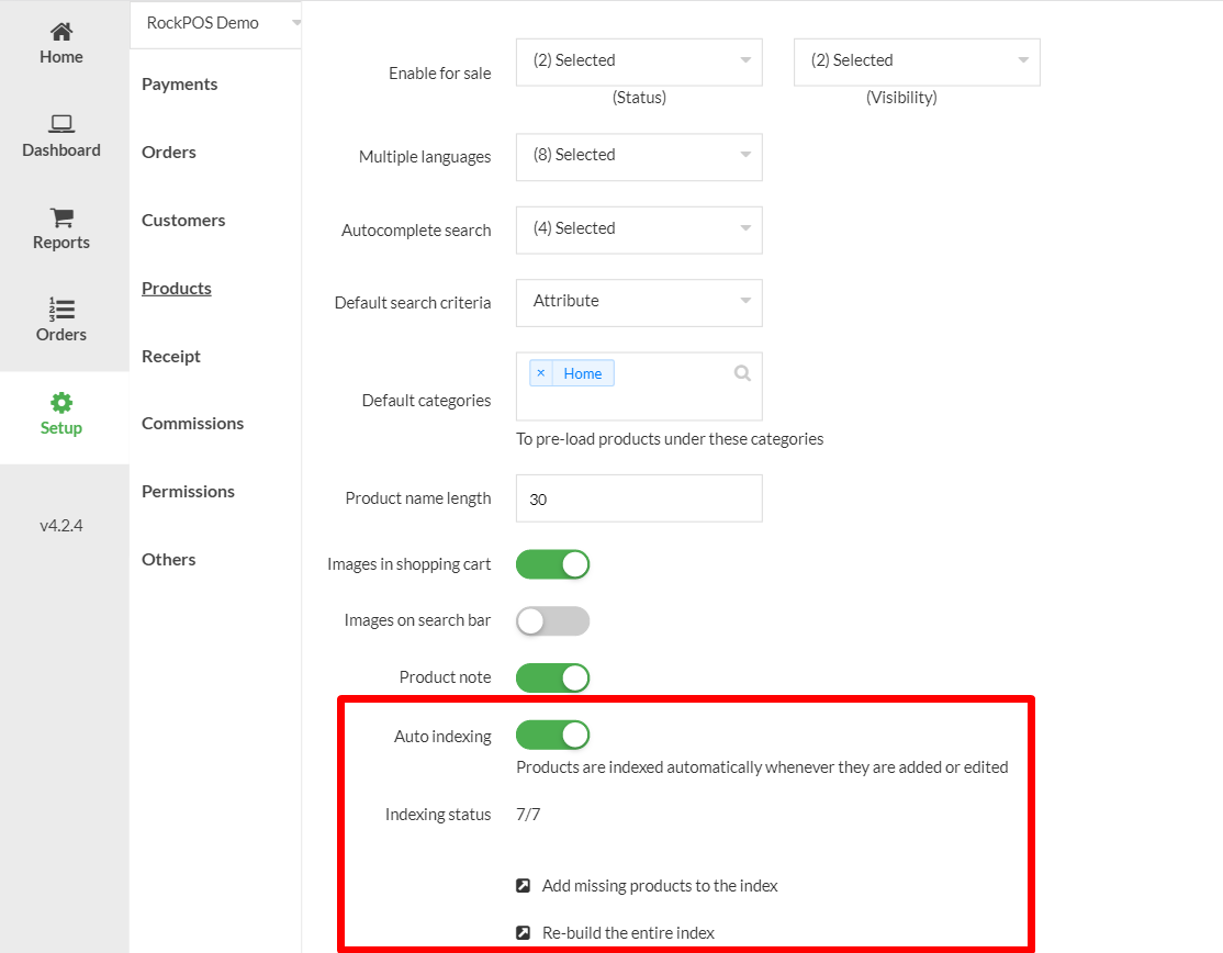 Index products – Rock POS – The number 1 PrestaShop POS module